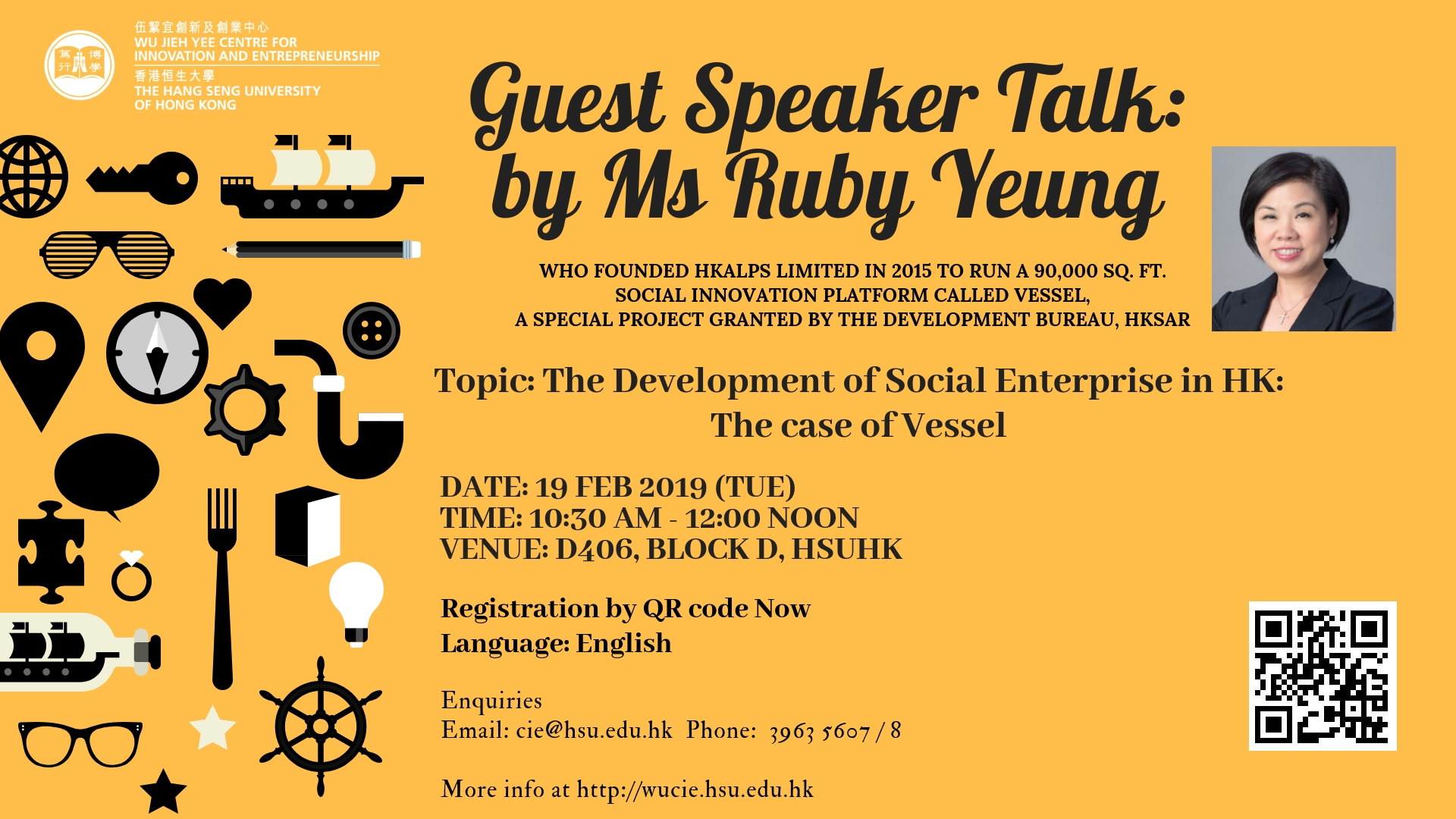 Guest Speaker Sharing Session –Development of Social Enterprises in ...